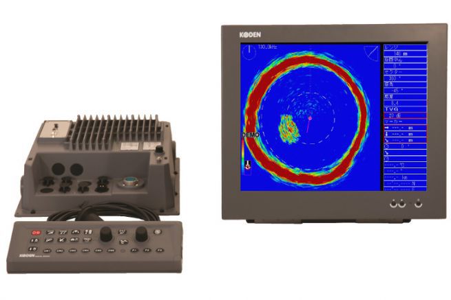 Koden serie KDS, robusto sonar a banda larga